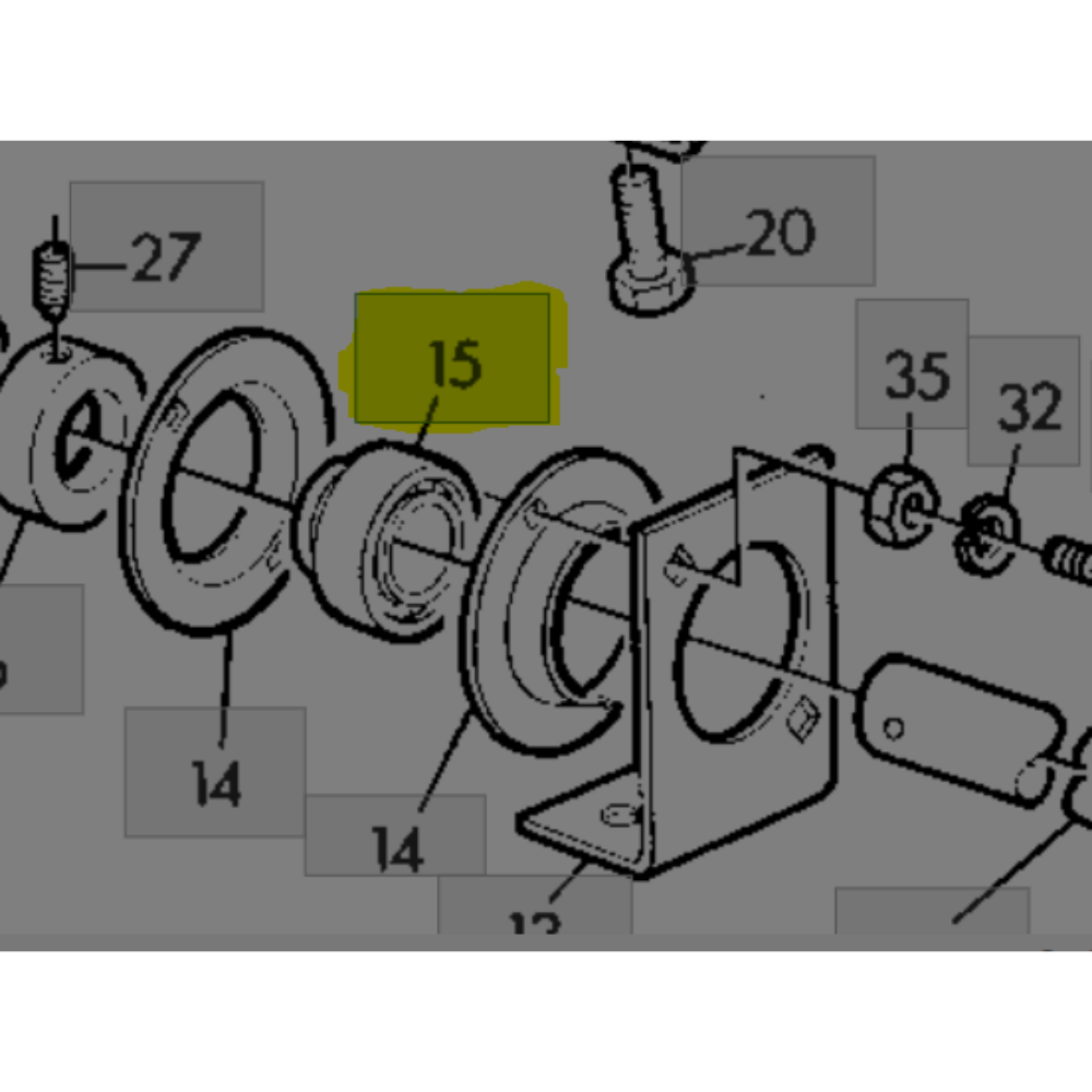 Agronova | JD8562- ROLAMENTO PEER
